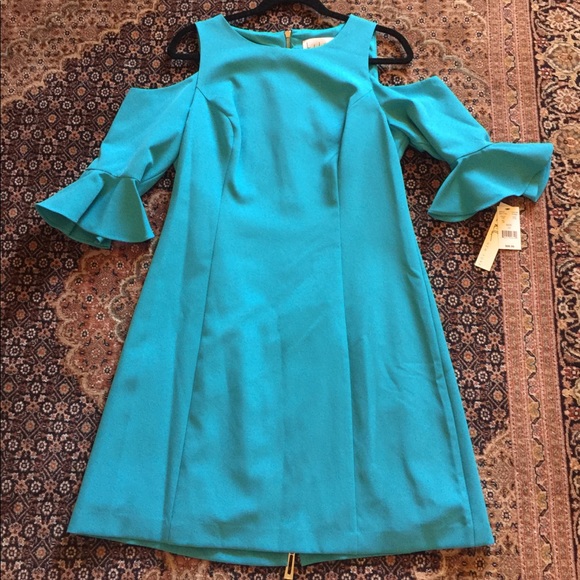 Nicole Miller | Dresses | Designer Nicole Miller Cold Shoulder Dress ...